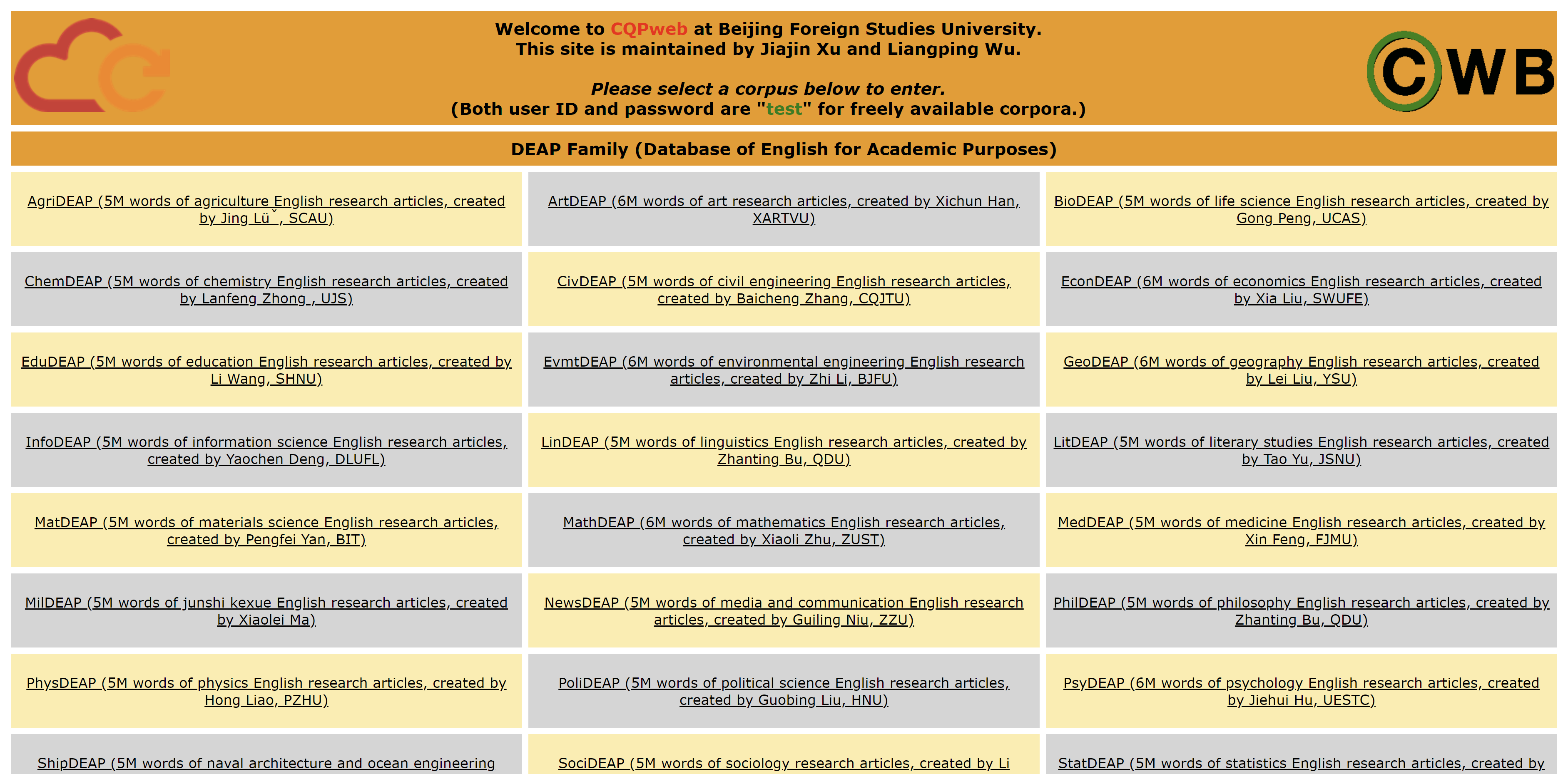 Corpora-北外语料库语言学
